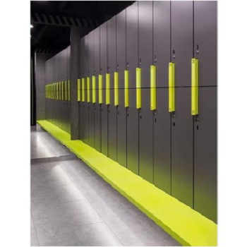 Custom Pandora lockers with benching – Workstations