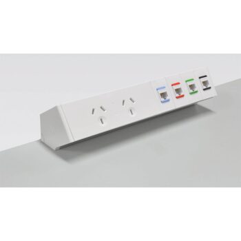 Above Desk Power Rail - Workstations