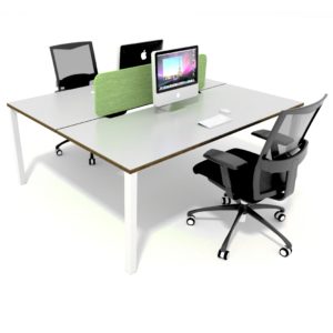 Configure Electric Height Adjustable Workstations U-shape Two Person ...