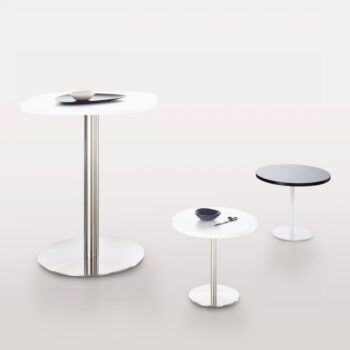 Disc Base Round Table - Workstations