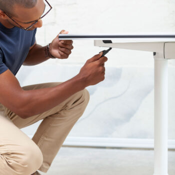 Height Adjustable Wheelchair Accessible Workstation - Workstations