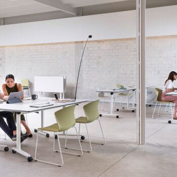 Height Adjustable Wheelchair Accessible Workstation - Workstations