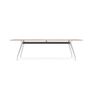 Apollo Boardroom Table Polished Steel - Workstations